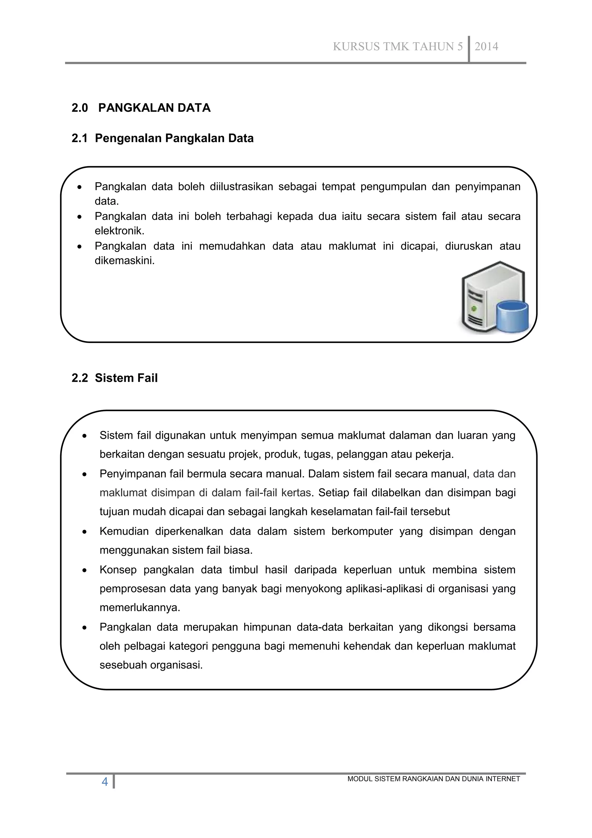 Topik 1 pengenalan kepada pangkalan data | PDF