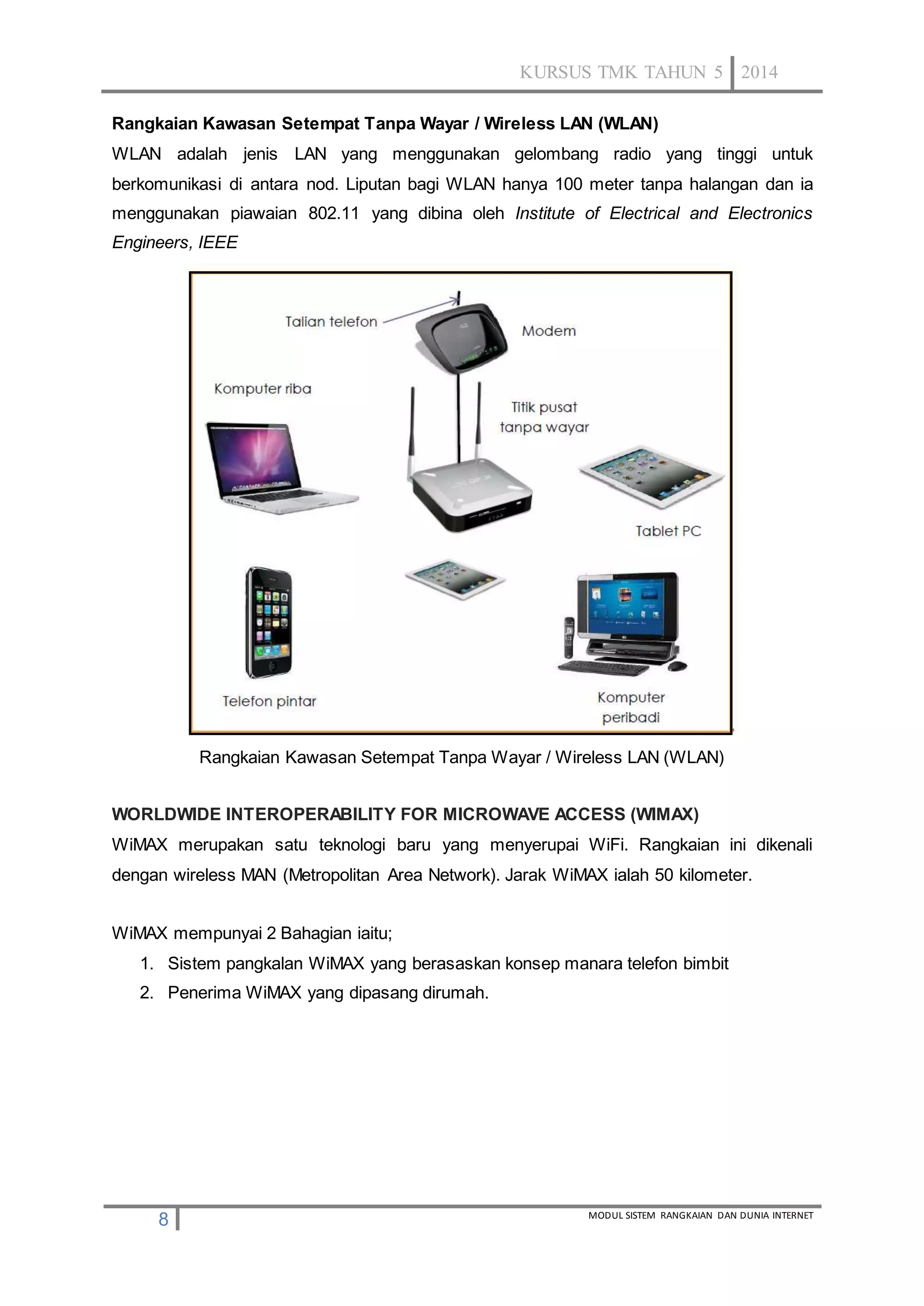 Topik 1 pengenalan kepada rangkaian | DOCX