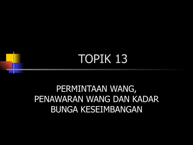 Makroekonomi Topik 12 | PPT
