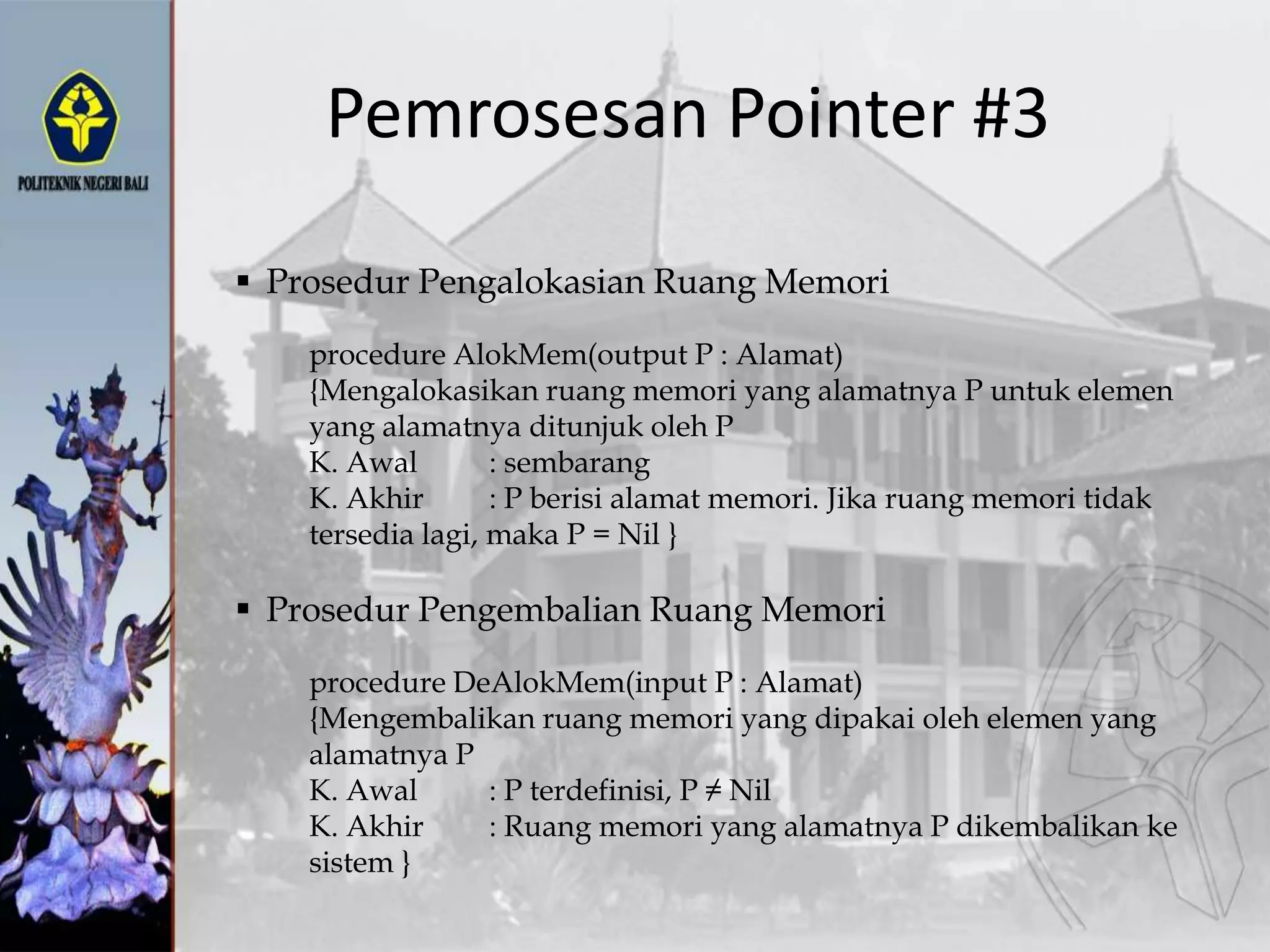 Topik 12 Pointer | PPT