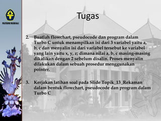 Topik 15 Tugas | PPTX