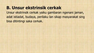 Topik 1 cerkak | PPTX