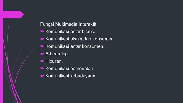 Topik 1 (konsep multimedia interaktif) | PPTX