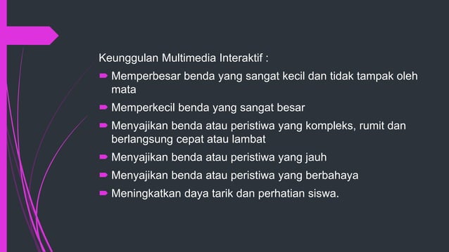 Topik 1 (konsep multimedia interaktif) | PPTX