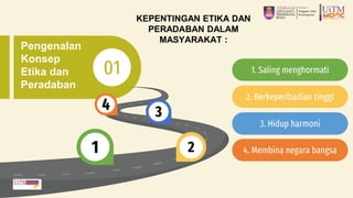 Topik 1_PENGENALAN PENGHAYATAN ILMU ETIKA DAN PERADABAN DALAM ACUAN ...