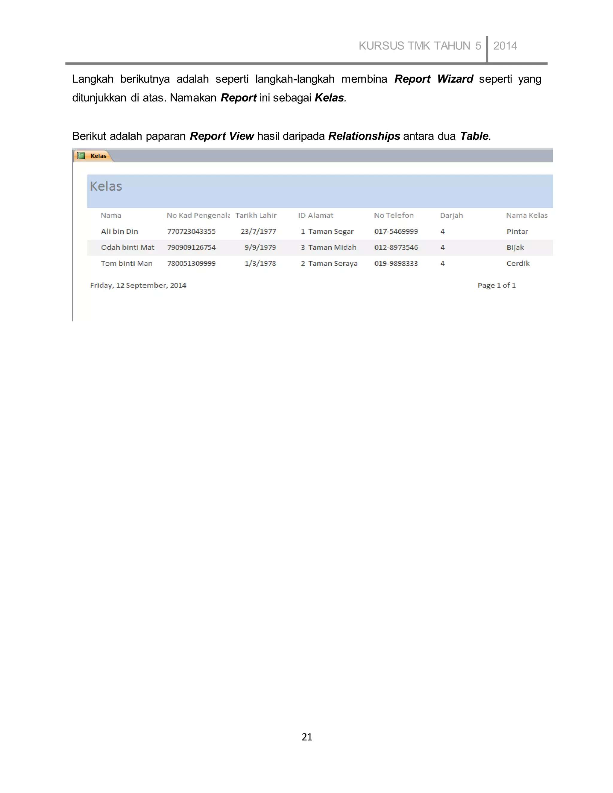 Topik 2 pembangunan pangkalan data | PDF