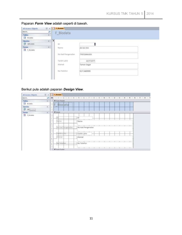Topik 2 pembangunan pangkalan data | PDF