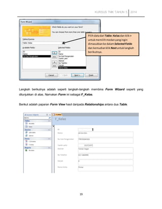 Topik 2 pembangunan pangkalan data | PDF