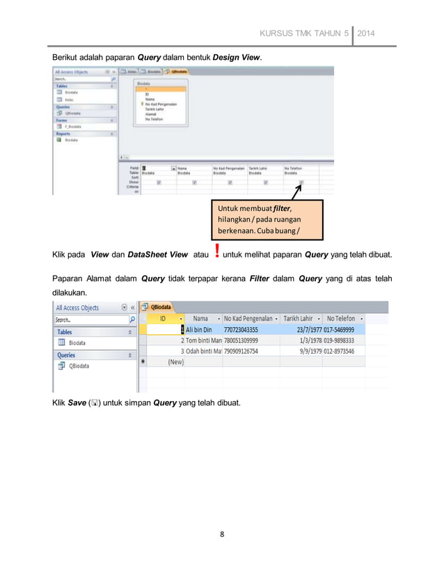 Topik 2 pembangunan pangkalan data | PDF