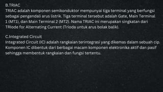 Topik 2 - ppt - Komponen Elektro aktif dan pasif.pptx