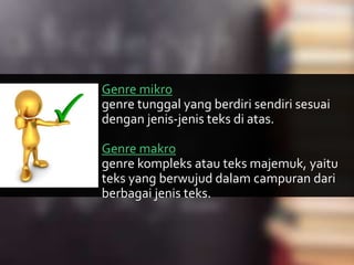 Jenis Teks | PPTX