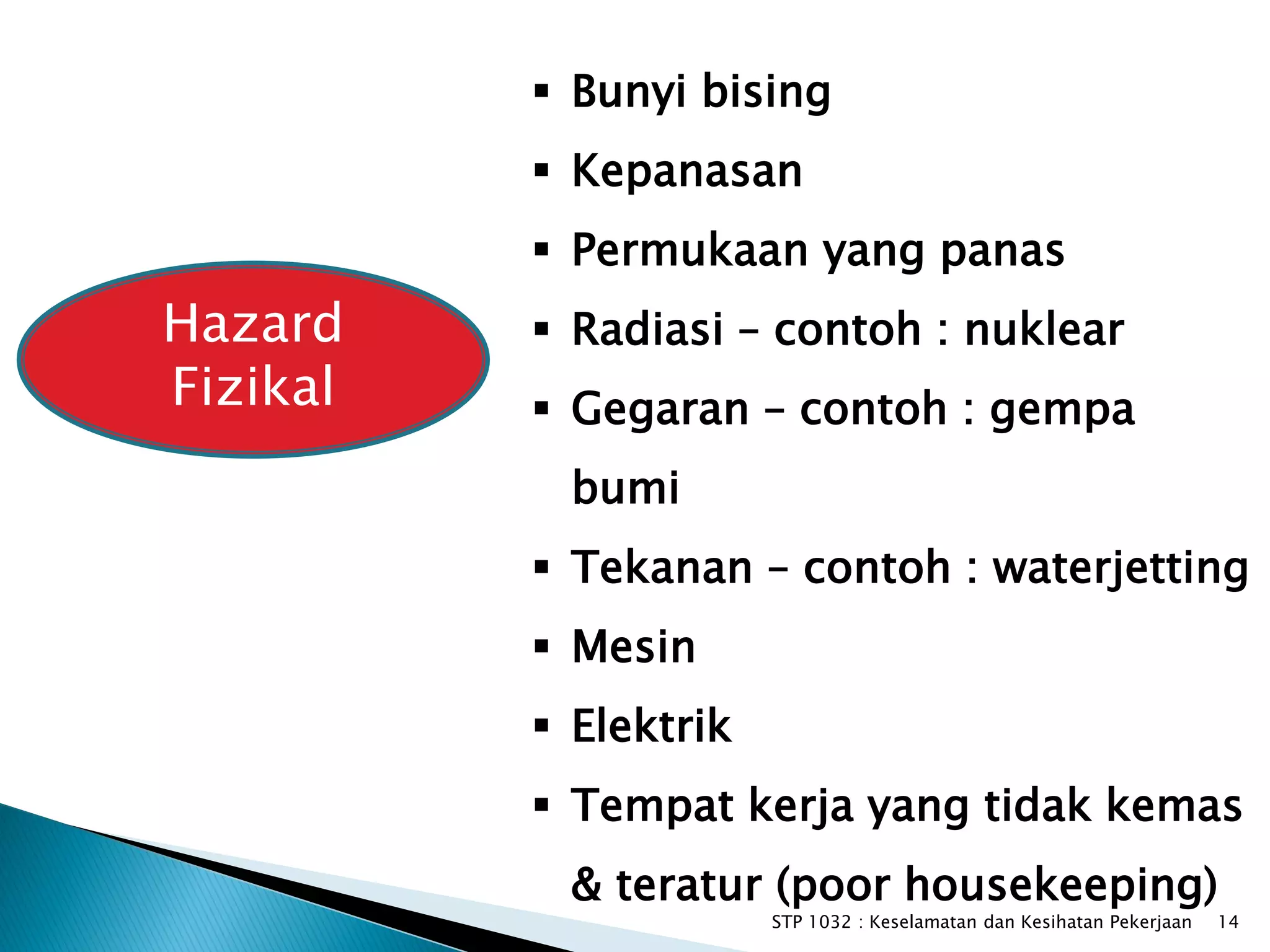 Topik 2 hazard dan risiko | PDF