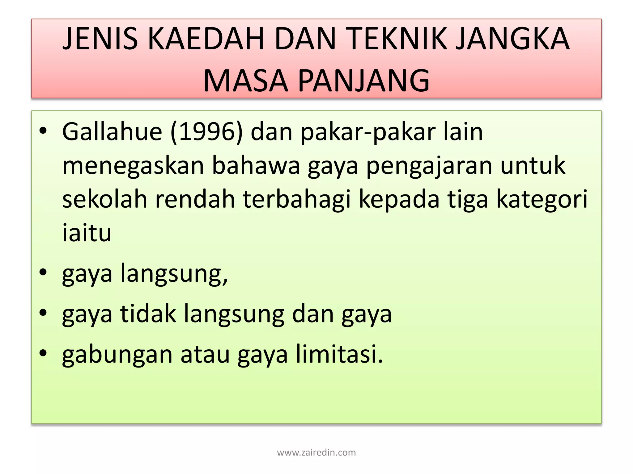 Topik 2 kaedah dan teknik | PPTX