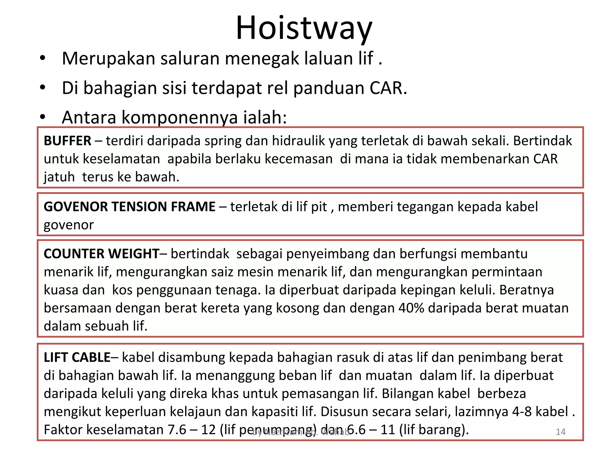 Topik 2 pengenalan lift | PPT