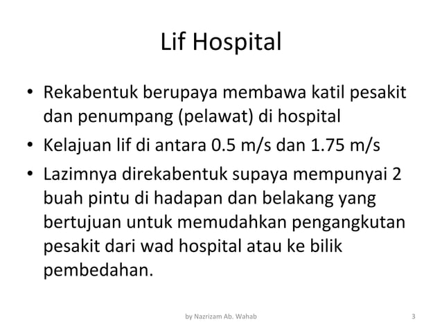 Topik 2 pengenalan lift | PPT