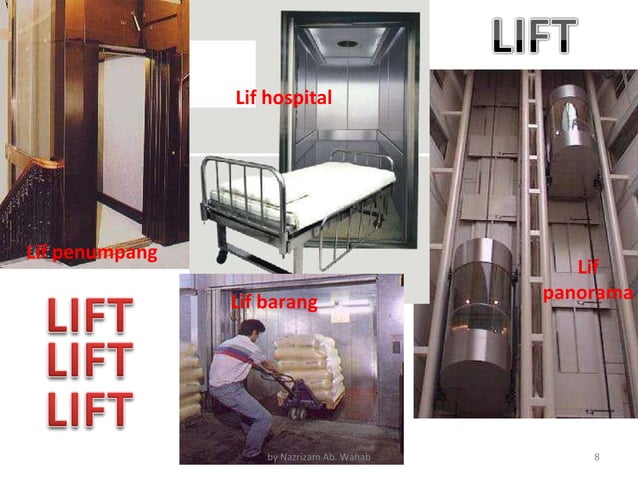 Topik 2 pengenalan lift | PPT