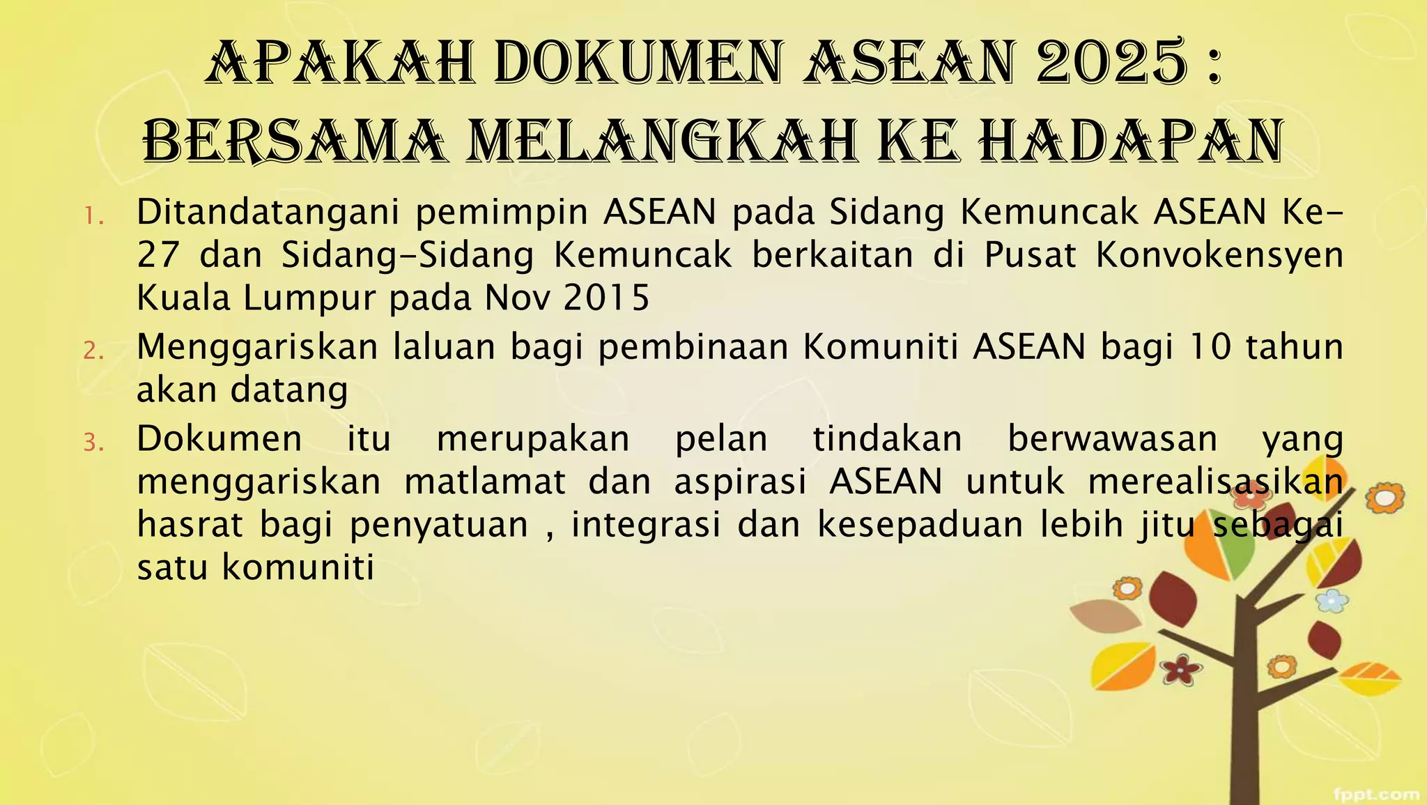 PENGAJIAN AM - PENGLIBATAN, PERANAN DAN SUMBANGAN (PERINGKAT SERANTAU ...