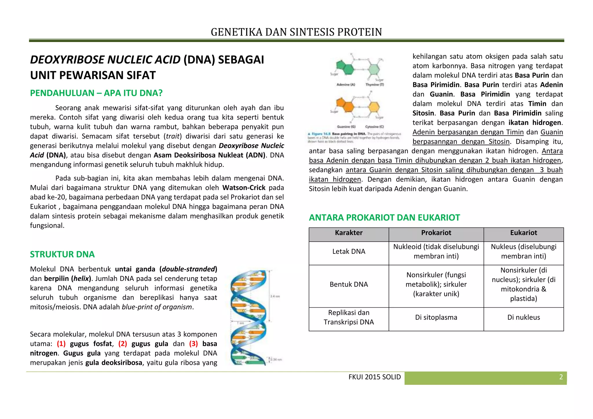 Topik 3 genetika | PDF