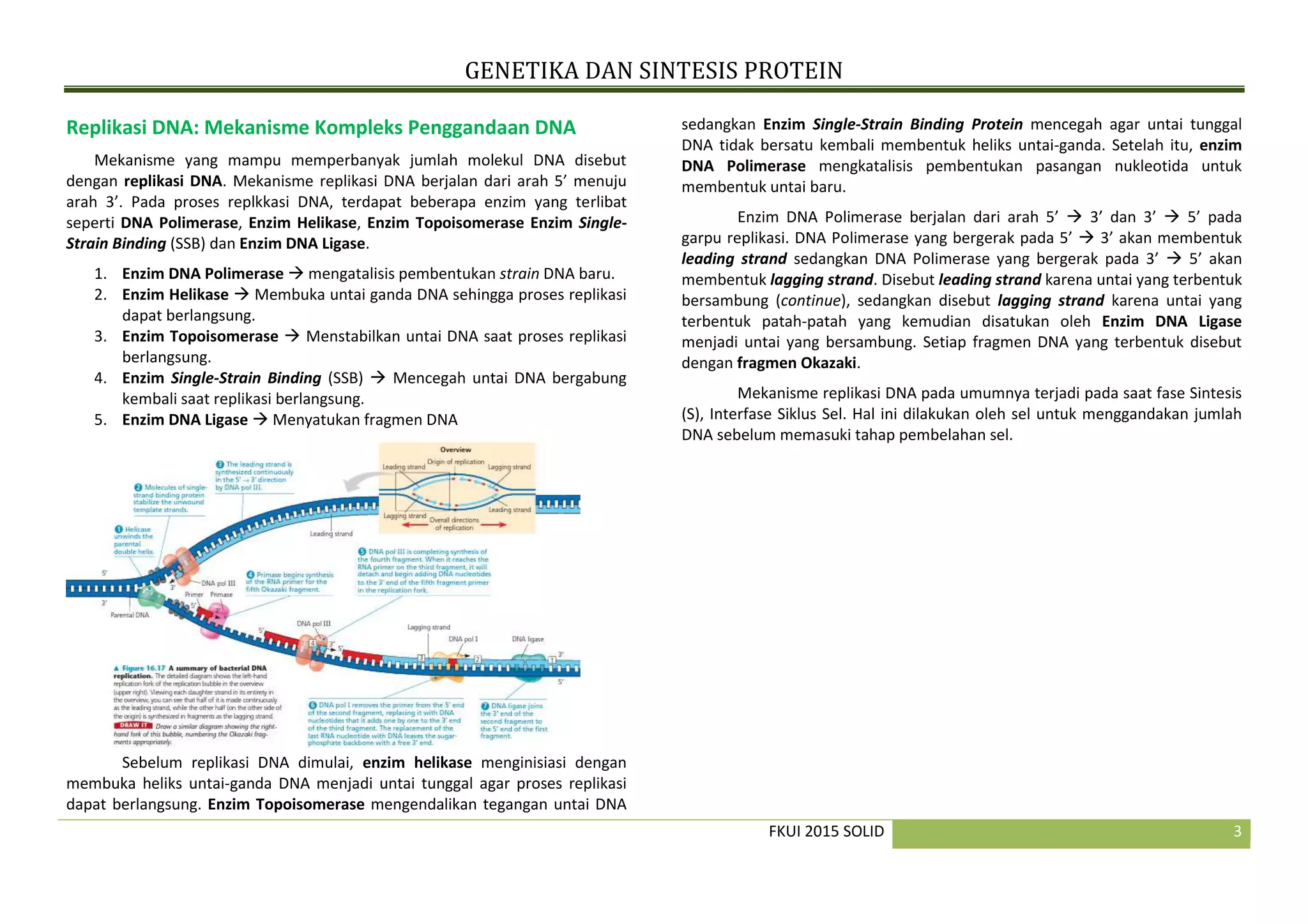 Topik 3 genetika | PDF