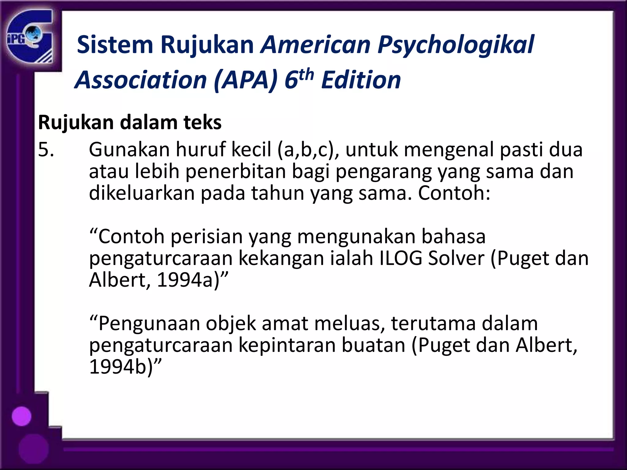 Topik 4. kemahiran membuat rujukan | PPTX