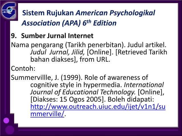 Topik 4. kemahiran membuat rujukan | PPTX