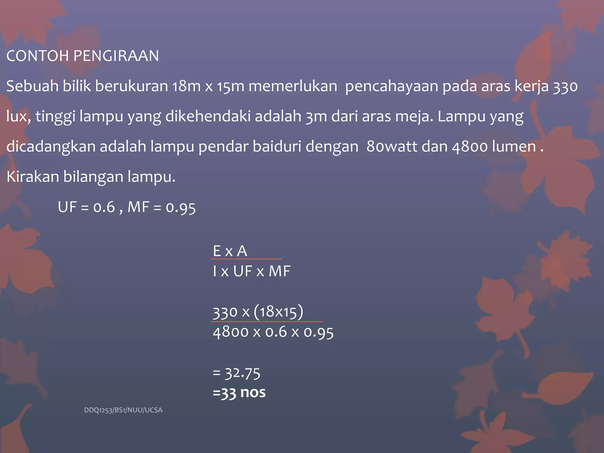 Topik 4 lighting | PPTX