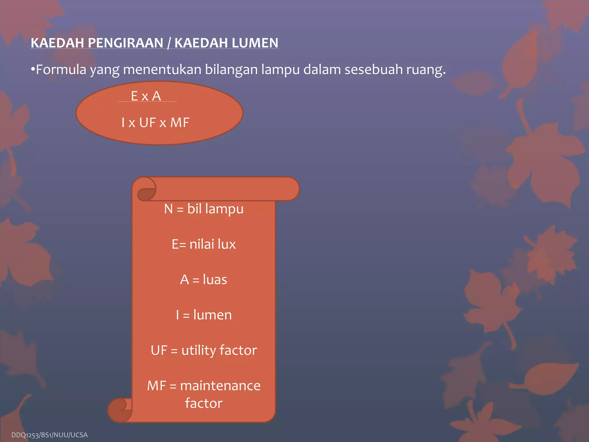 Topik 4 lighting | PPTX
