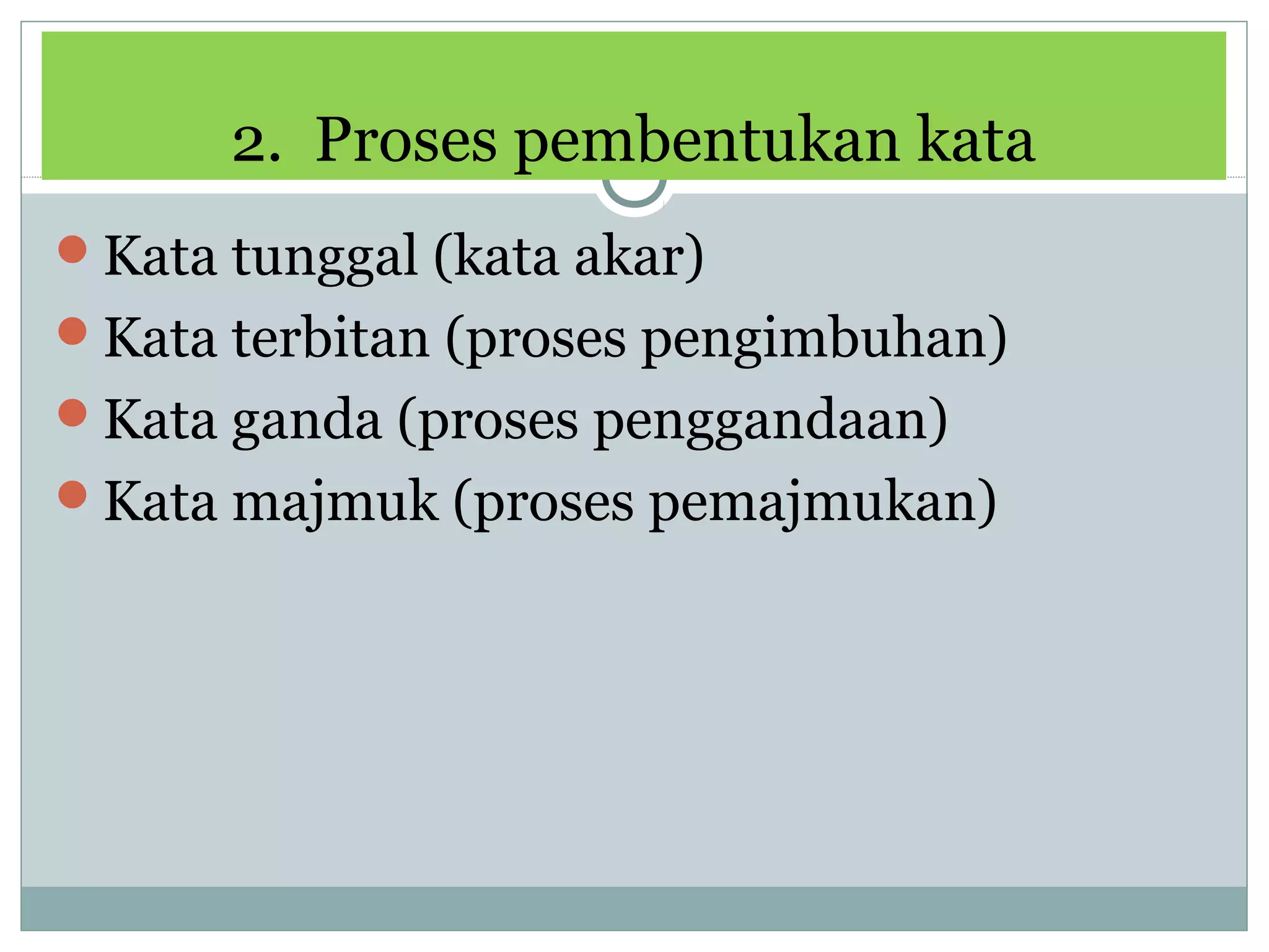 Topik 4 unit bahasa bentuk kata(2) | PPT