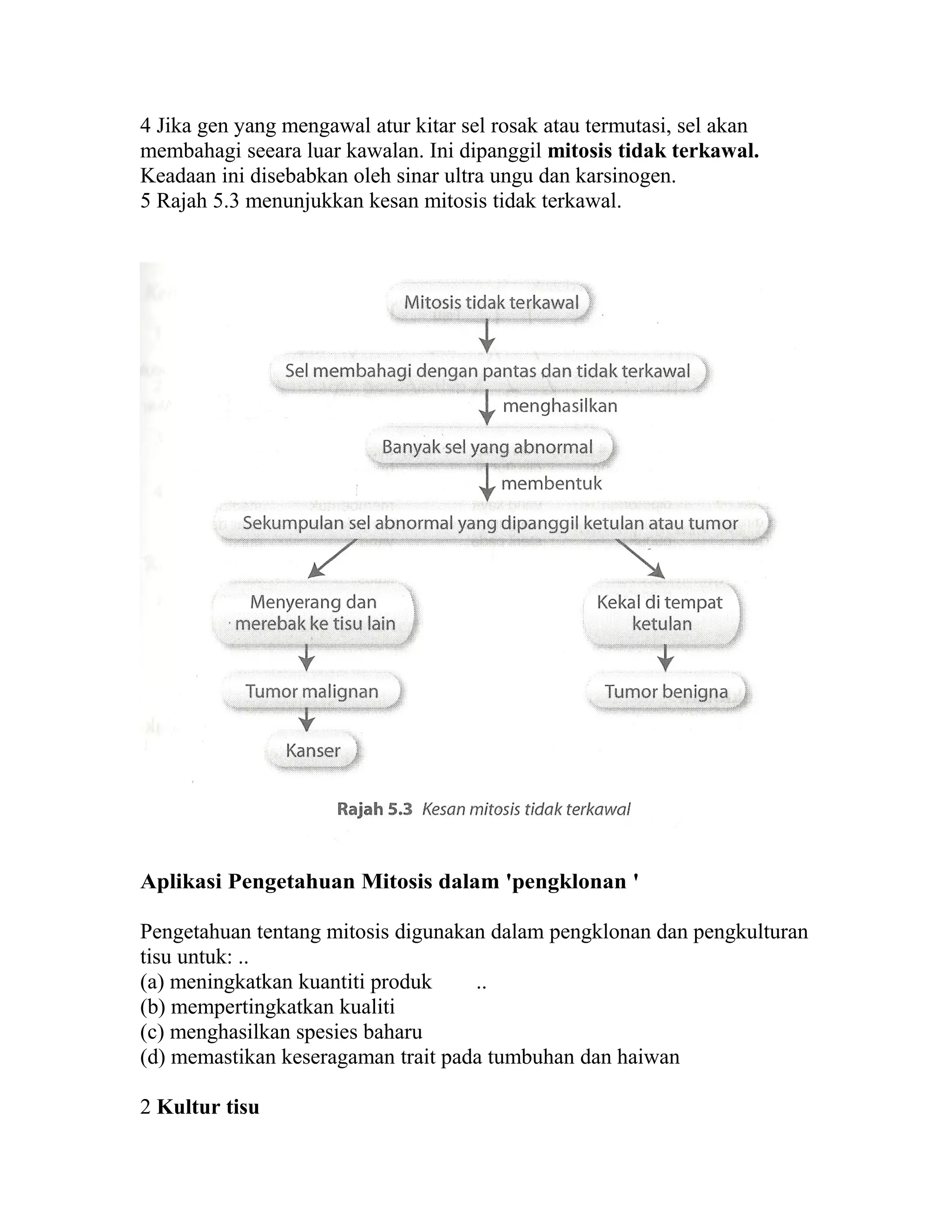 Topik 5 pembahagian sel | DOC