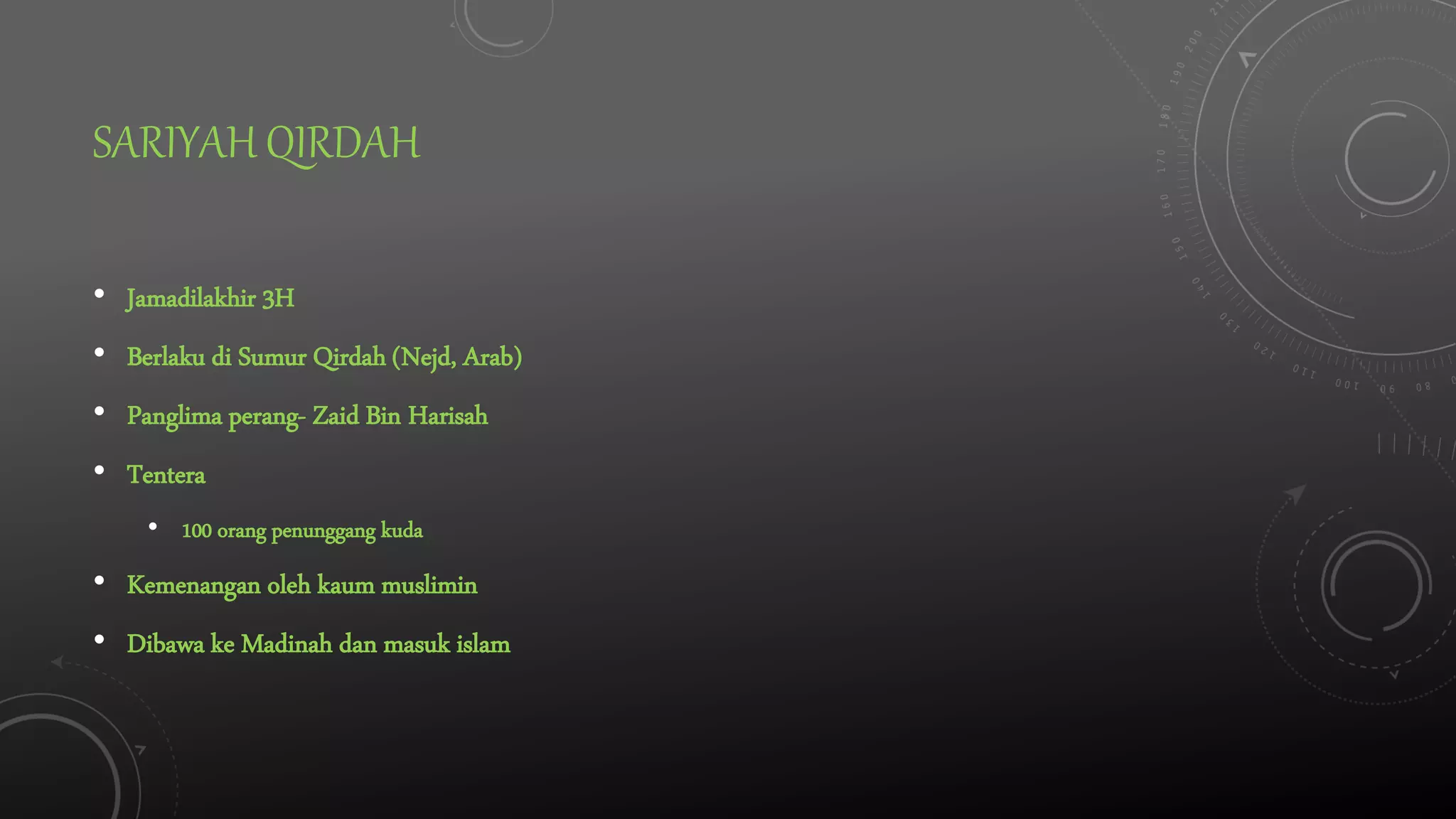 Topik 5 perang dan sariyah dalam islam | PPTX
