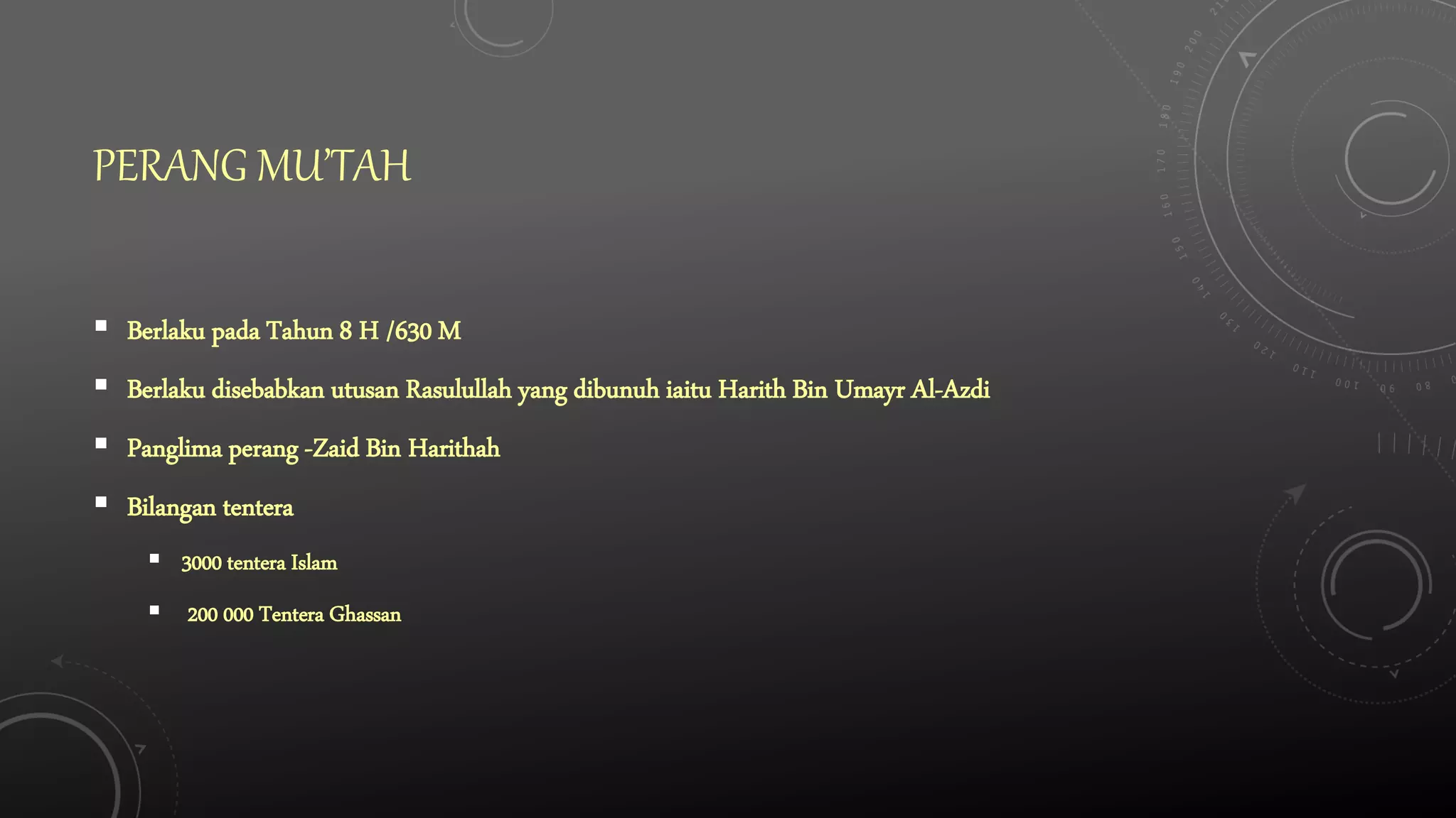 Topik 5 perang dan sariyah dalam islam | PPTX