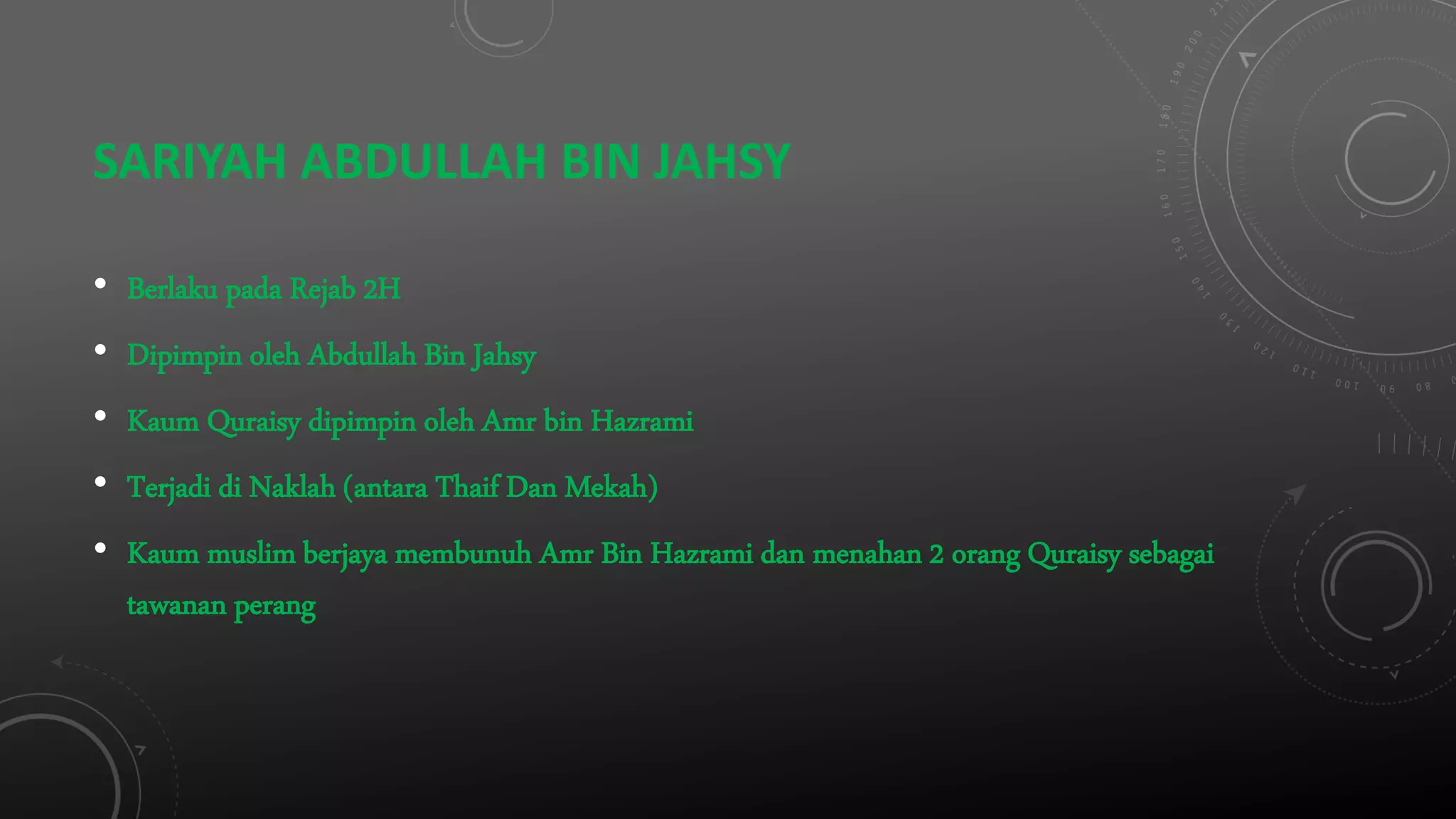 Topik 5 perang dan sariyah dalam islam | PPTX