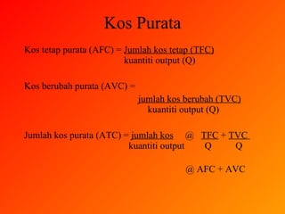 Mikroekonomi Topik 6 | PPT