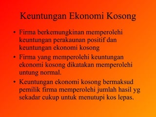 Mikroekonomi Topik 6 | PPT