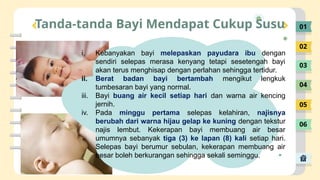 Teknik posisi dan pelekapan bagi penyusuan susu ibu | PPTX