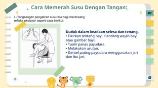 Teknik posisi dan pelekapan bagi penyusuan susu ibu | PPTX