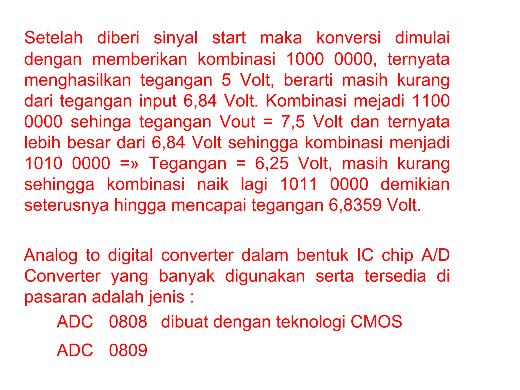 Topik7 DAC - ADC PENS 2. dalam materi ini akan dibahas mengenai konversi data. Konversi data ...