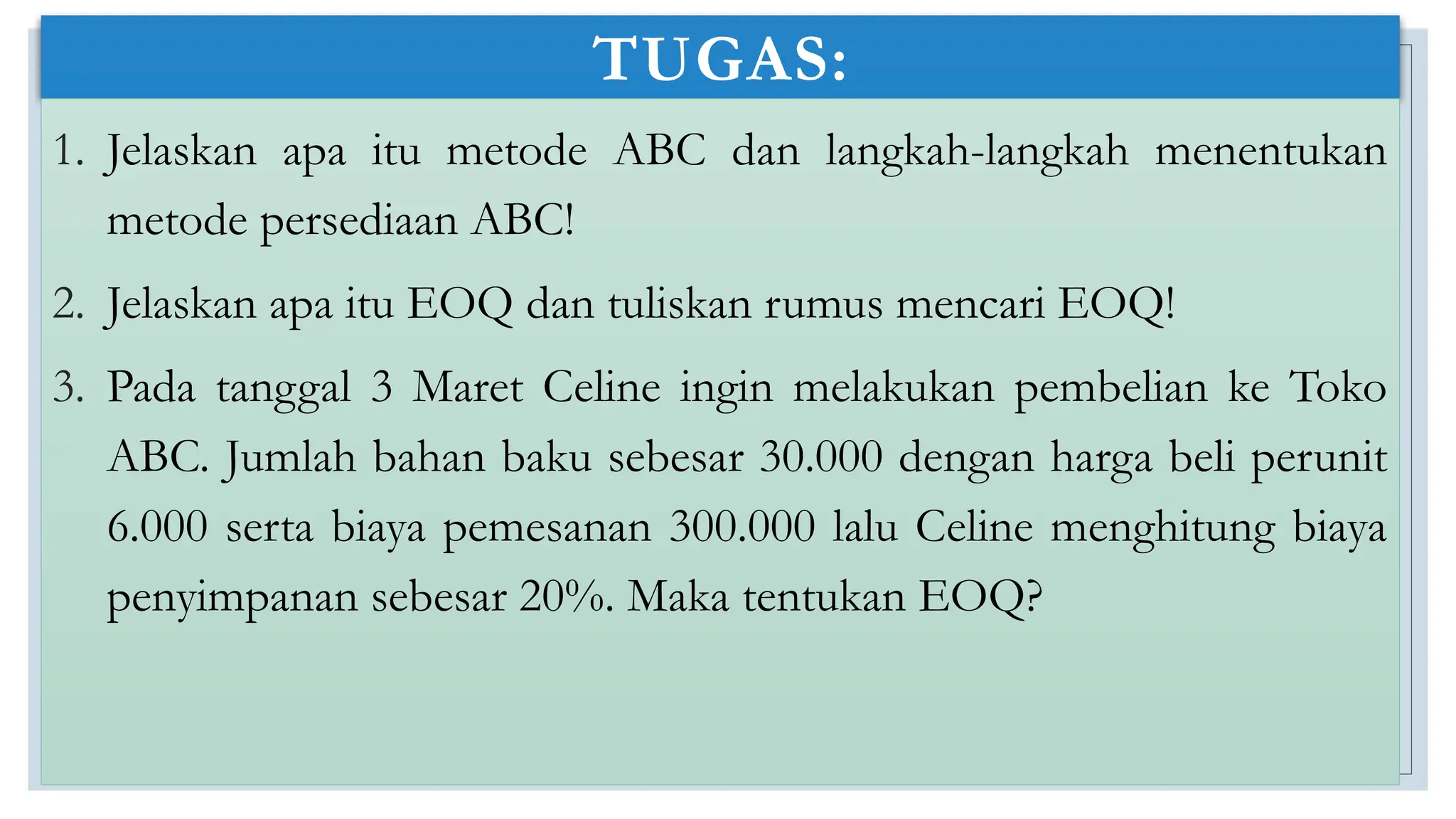 TOPIK 7 MANAJEMEN PERSEDIAAN.pptx keuangan | PPTX