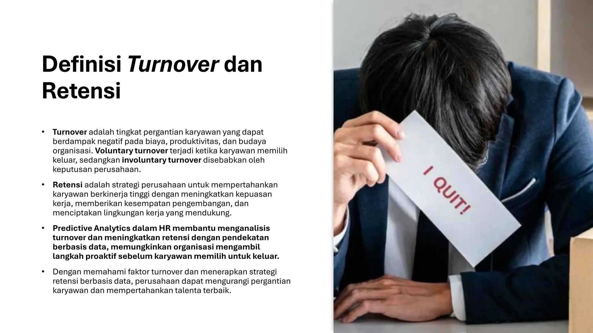 Topik 7 Prediktif Analytics untuk Turnover dan Retensi | PDF