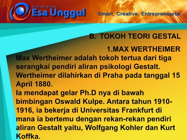 Topik Teori Gestalt dan Pengertiannya serta Teori | PPTX