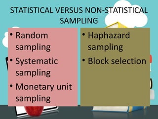 Topik 8 Audit Sampling | PPT