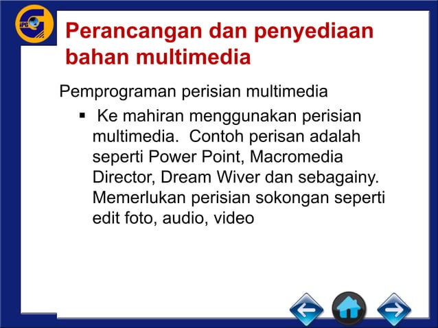 Topik 8 multimedia interaktif untuk pengajaran dan pembelajaran | PPTX