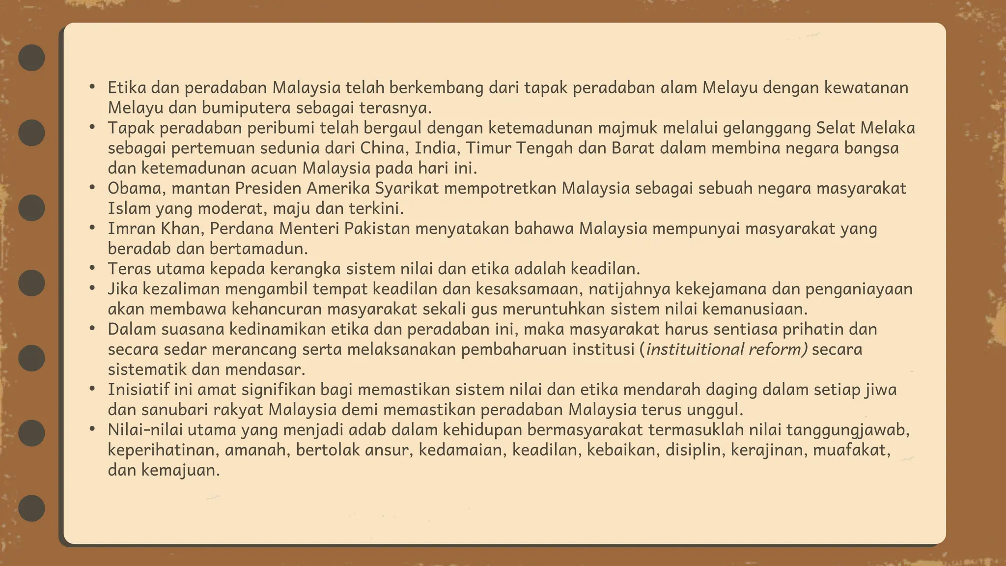 Topik 9- Cabaran Kelestarian Etika dan Peradaban di Malaysia.pptx