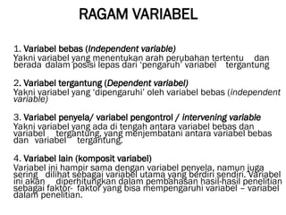 topik masalah kuantitatif dalam metode penelitian | PPT