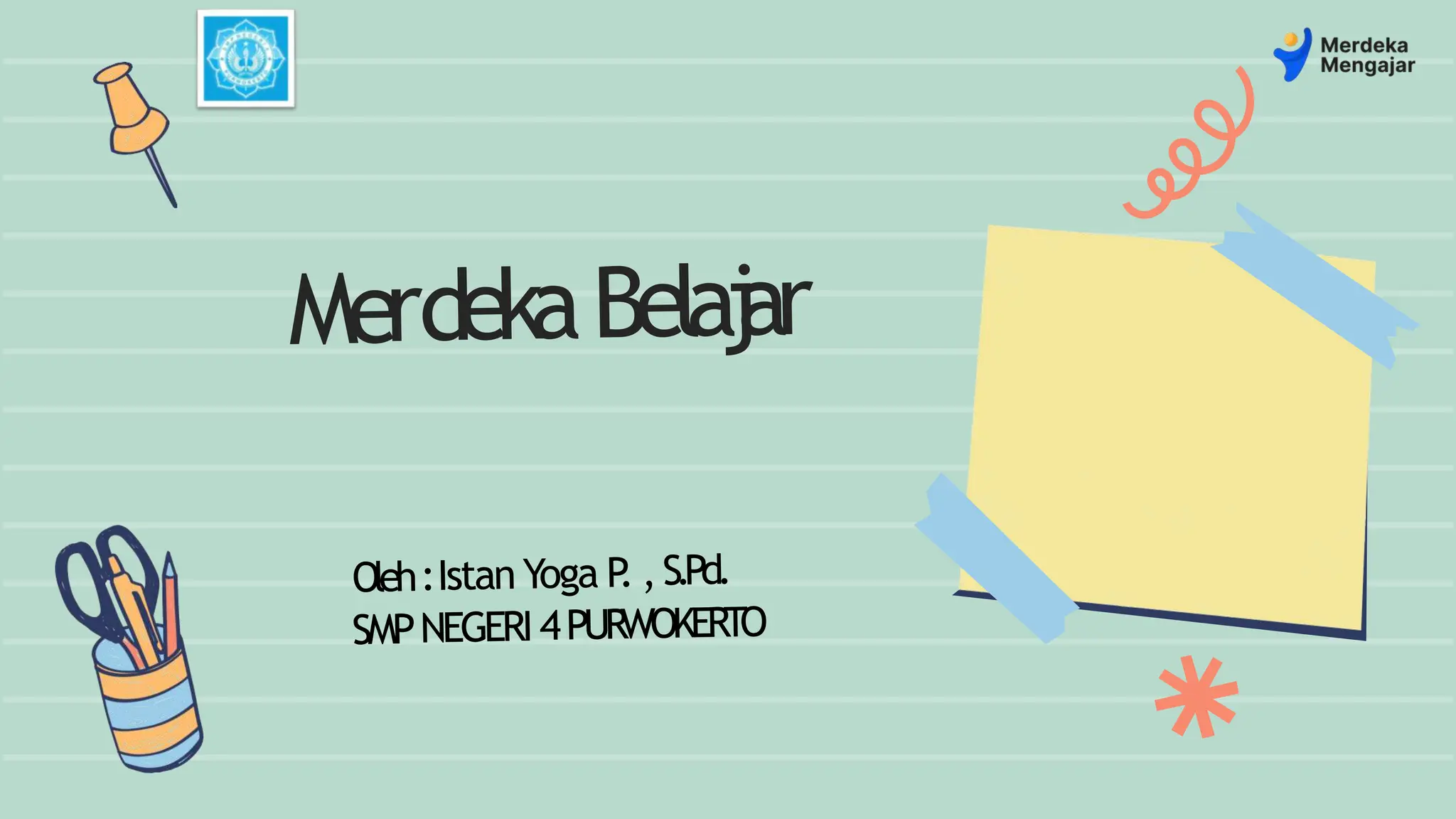 Modul MERDEKA BELAJAR (Sebuah materi terkait paradigma baru dalam ...