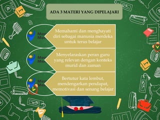topik merdeka belajar ruang belajar mandiri | PPTX