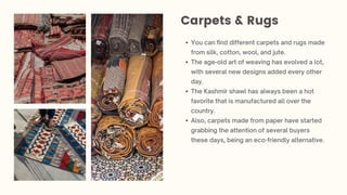 Top Indian Handicraft products | PDF