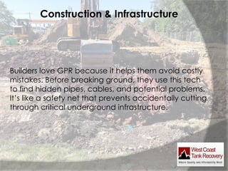 Top Industries That Rely on GPR Scanning Technology.pptx