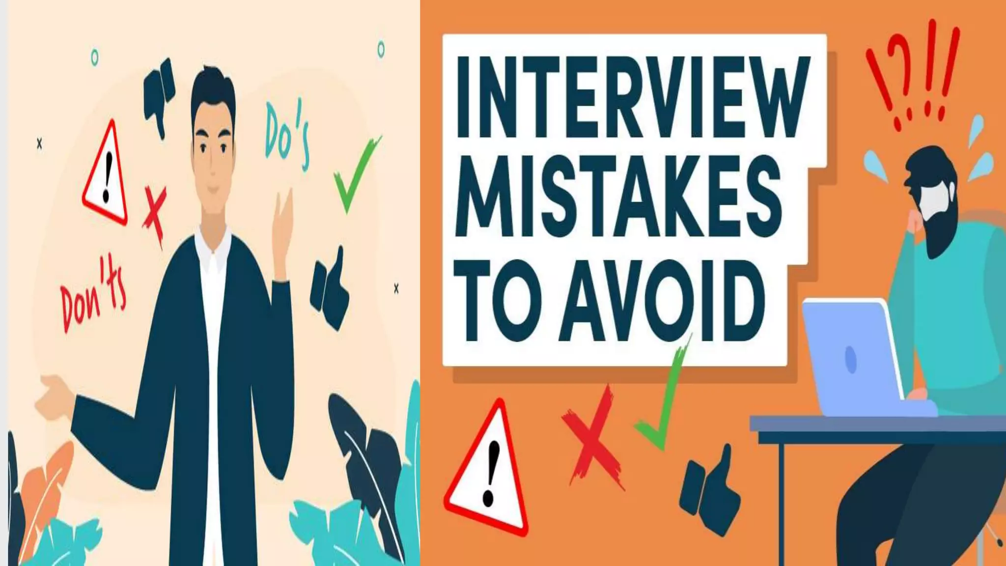 Top interview mistakes to avoid | PPTX
