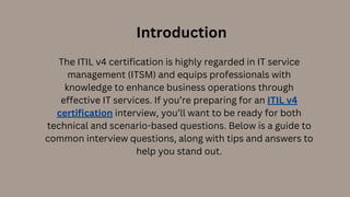 Top Interview Questions and Answers for ITIL v4 Certification.pdf